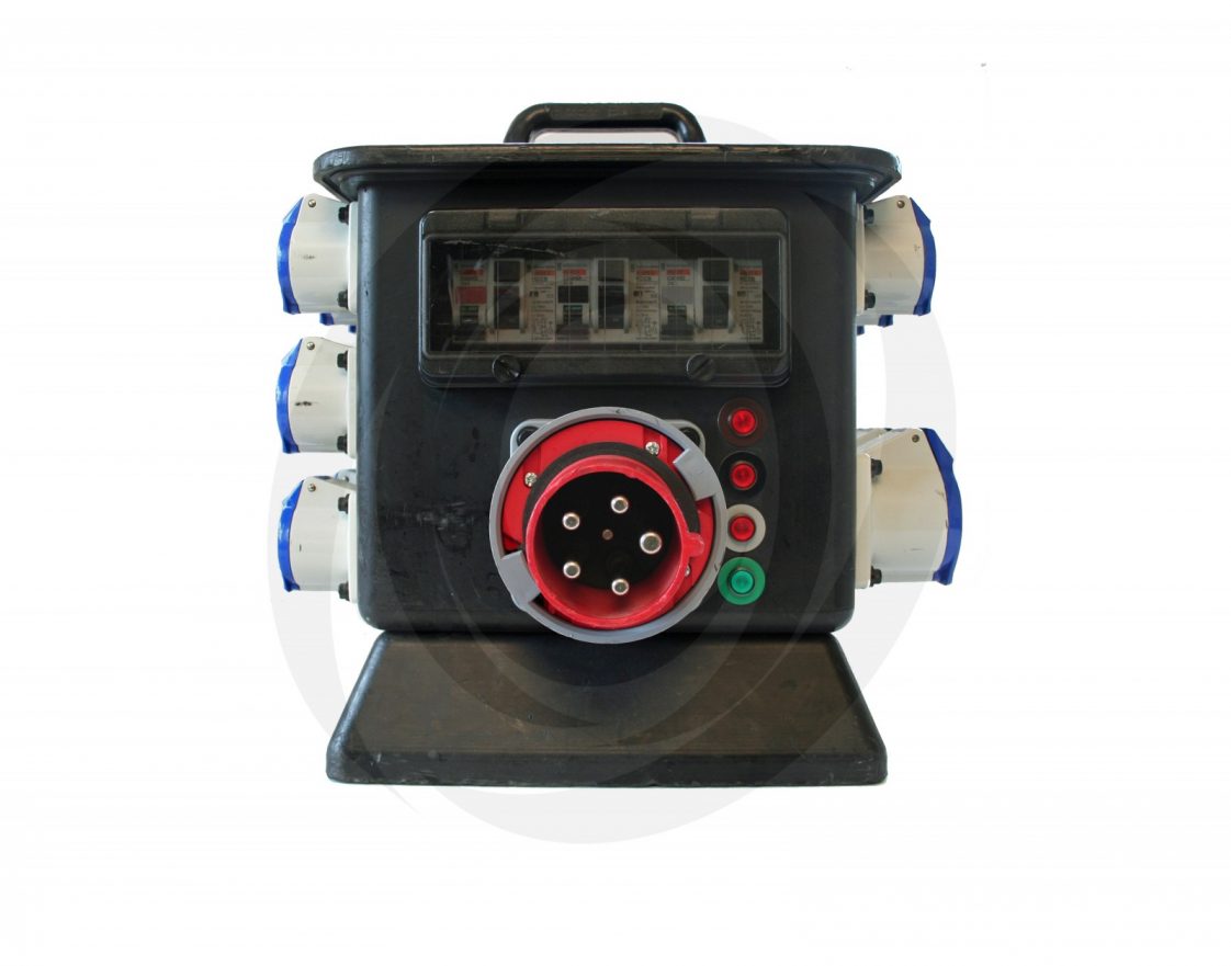 Rubber Box 63A Three Phase Distro | Distribution | CPL