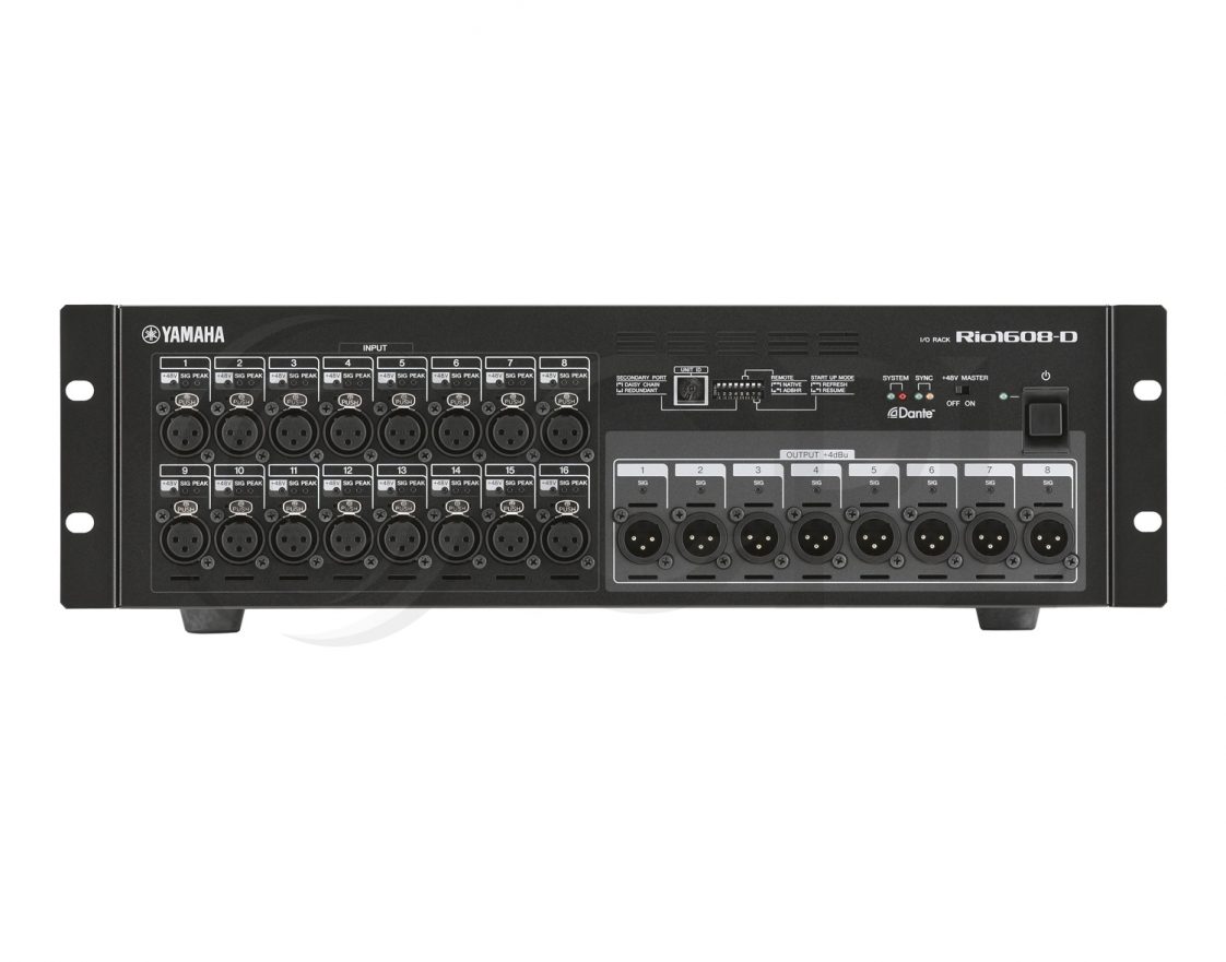 Yamaha Rio1608-D I/O Rack | Audio, Digital Desk Accessories | CPL
